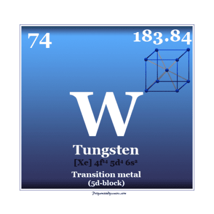 Tungsten - Metal, Properties, Facts, Compounds, Uses