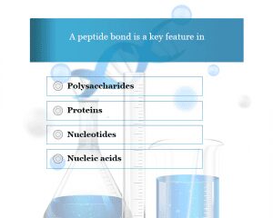 Quizzes - Online Chemistry and Biology Quiz