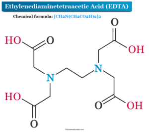 Ethylenediaminetetraacetic Acid - EDTA - Formula, Uses
